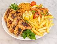 Half & Half Chicken (Rice & Fries) - Rosyshawarma